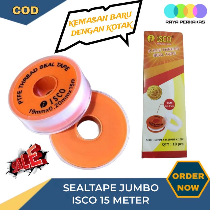 TBA Jumbo Besar / SealTape Jumbo 15m ,Solasi Selotip air Mer - Shop ...
