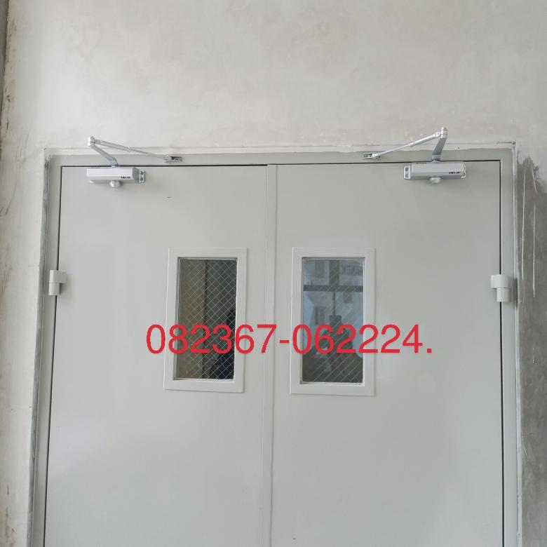 pintu emergency exit gedung double pintu & kusen + aksesoris - Shop ...