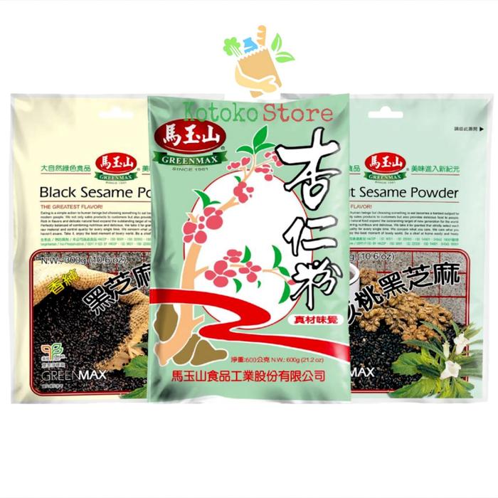 Jual Greenmax Black Sesame Powder / Walnut Sesame Powder / Almond Meal ...