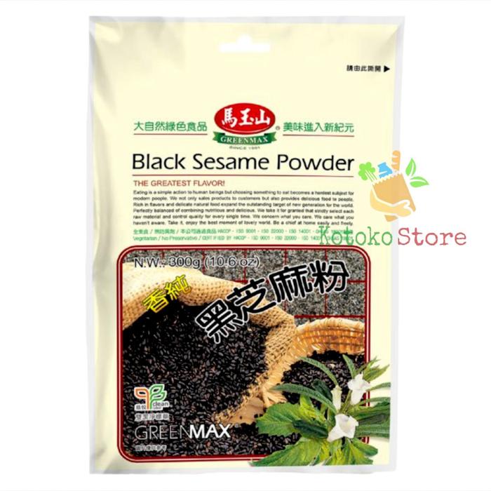 Jual Greenmax Black Sesame Powder / Walnut Sesame Powder / Almond Meal ...