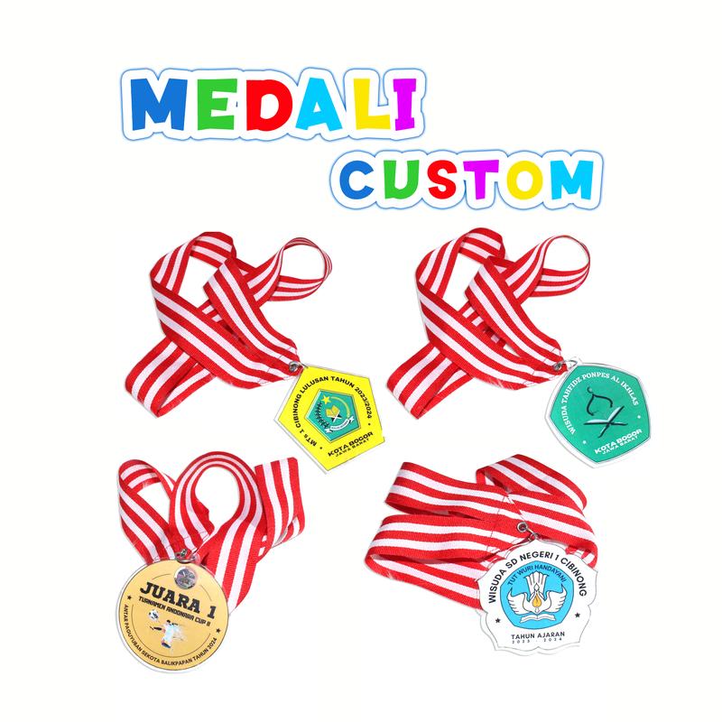 Medali Akrilik Custom Kalung Mendali Wisuda Acrylic - Shop | Tokopedia