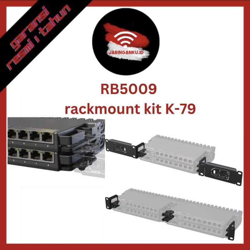 MikroTik RB5009 rackmount kit K-79 - Shop | Tokopedia