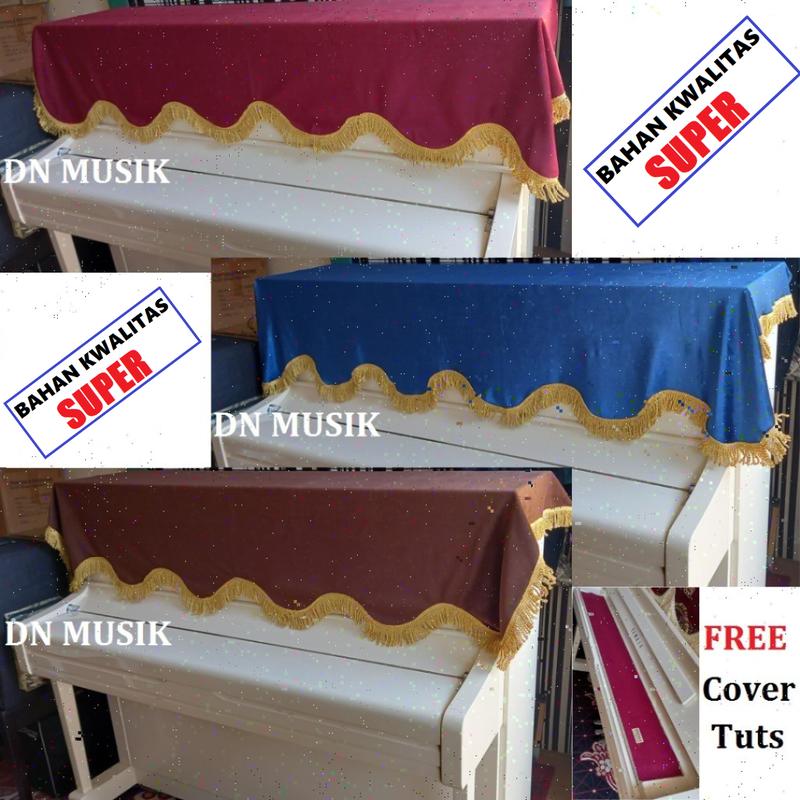COVER PIANO AKUSTIK UPRIHGT PREMIUM - Shop | Tokopedia