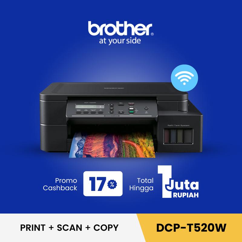 BROTHER Printer DCP T520W T520 Wireless / Print / Scan / Cop - Shop ...