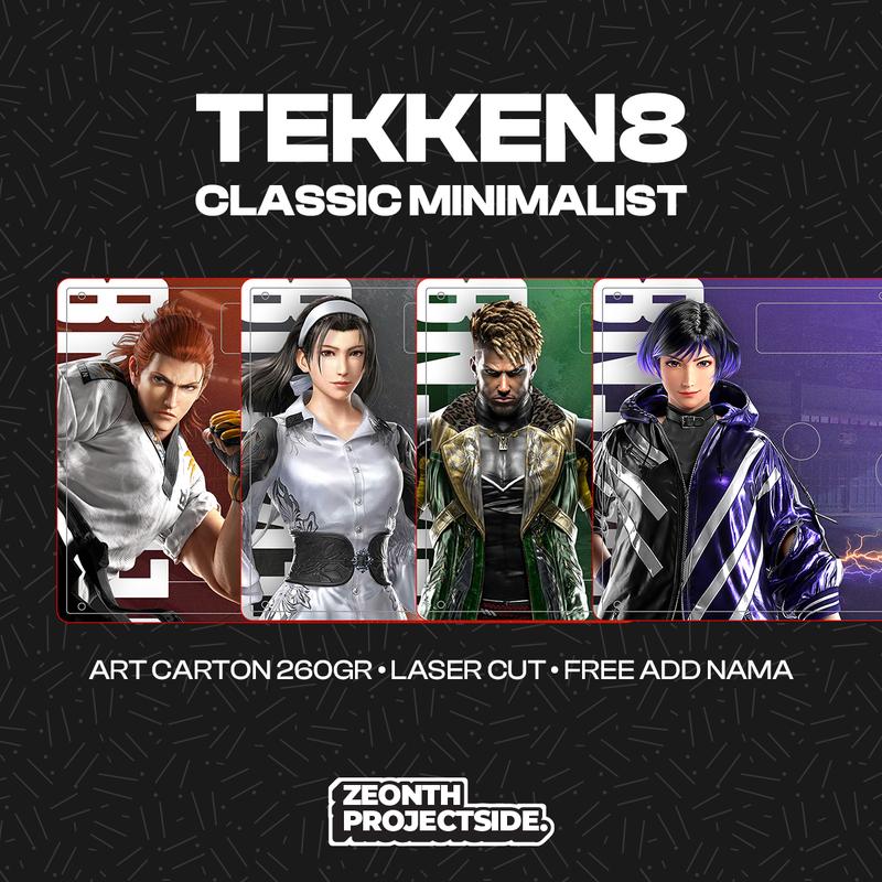 TEKKEN 8 CLASSIC MINIMALIST (FREE Costumize Nama) - Artwork Arcade ...
