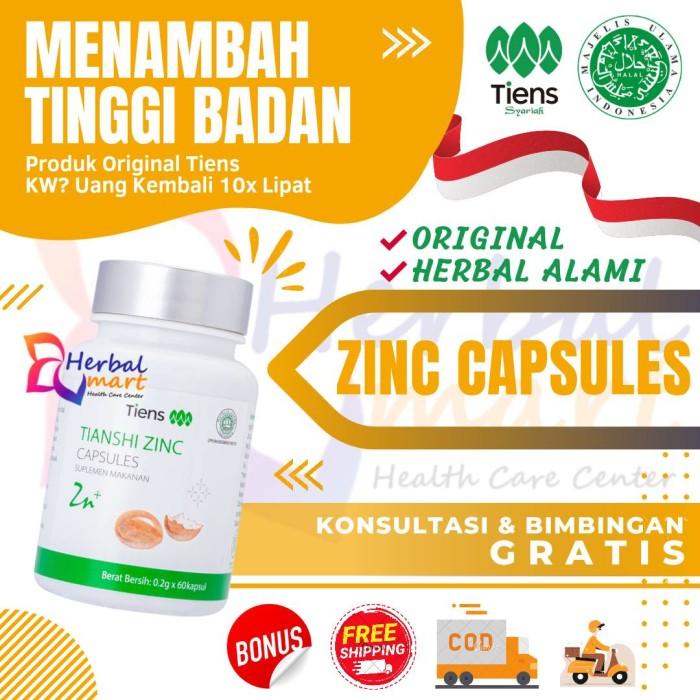 Jual Zinc Capsules / Vitamin Hormon & Pertumbuhan / Daya Tahan Tubuh ...