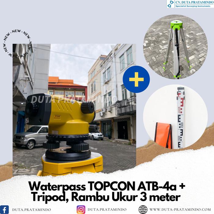 Autolevel / Waterpass TOPCON ATB-4a ATB4a PLUS TRIPOD RAMBU UKUR - Shop ...