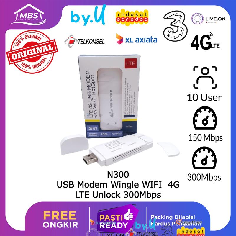 USB Modem Wifi Wingle 4G LTE Telkomsel Colok Powerbank Langsung - Shop ...