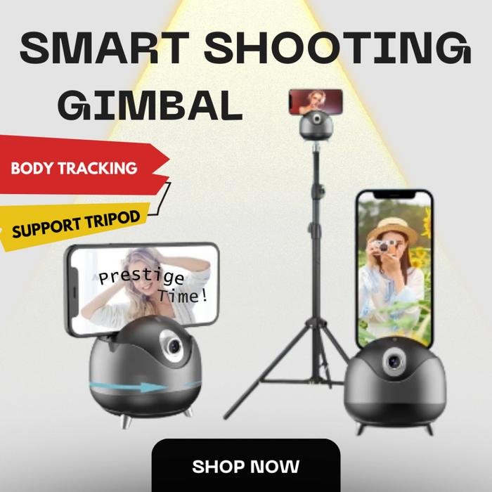 Promo Auto Face Tracking Gimbal Handphone Stabillizer 360° Smart Gimbal ...
