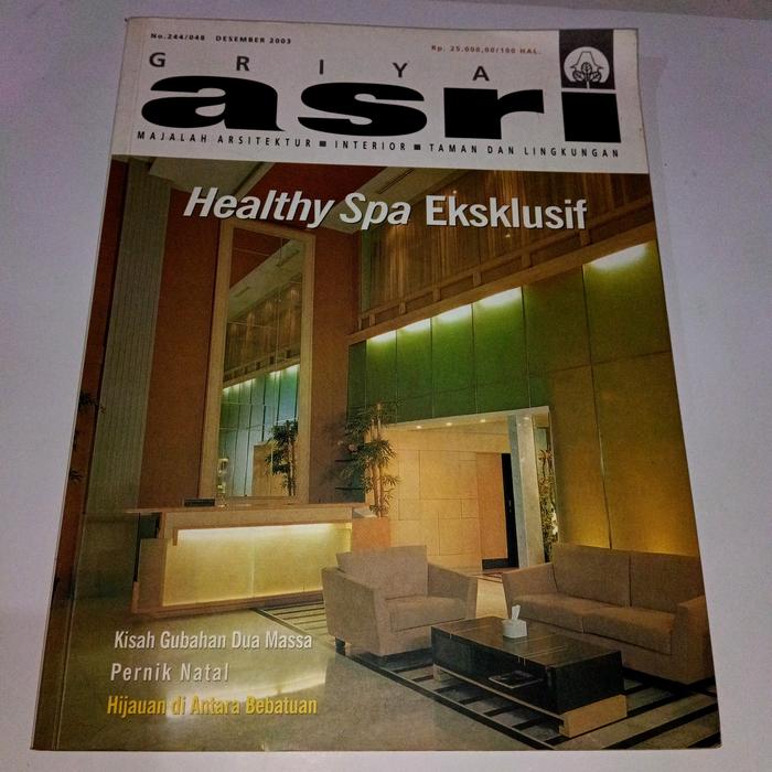 Promo Majalah Griya Asri (Arsitektur, interior, taman ) no.244 tahun ...