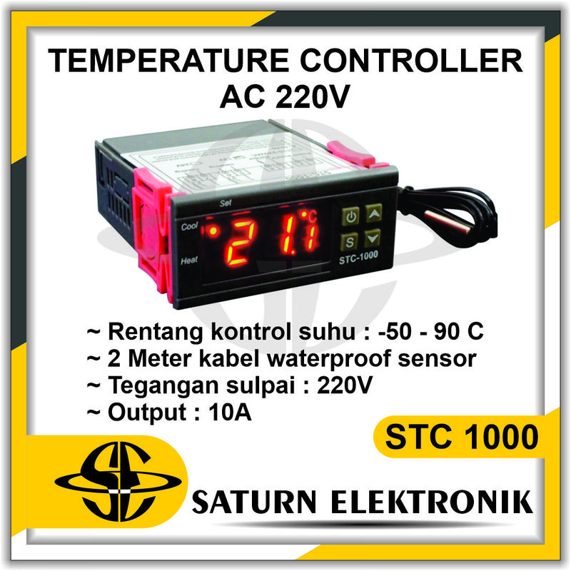 Thermostat Hygrostat Digital STC-3028 & STC-1000 - Shop | Tokopedia