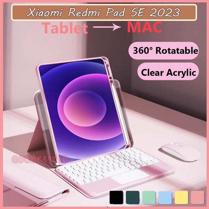 Jual Xiaomi Redmi Pad SE 11 2023 Smart Case Keyboard Bluetooth Touchpad ...