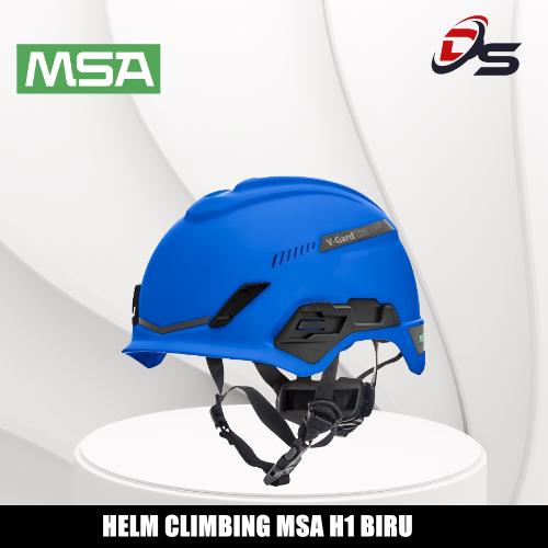 MSA H1 Safety Helmet Climbing Biru Helm Safety Msa Trivent Lokal - Shop ...