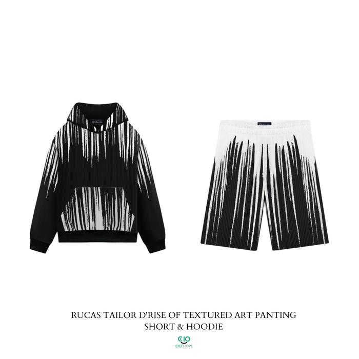 Jual Rucas Tailor D Rise Of Textured Art Panting Hoodie & Short ...