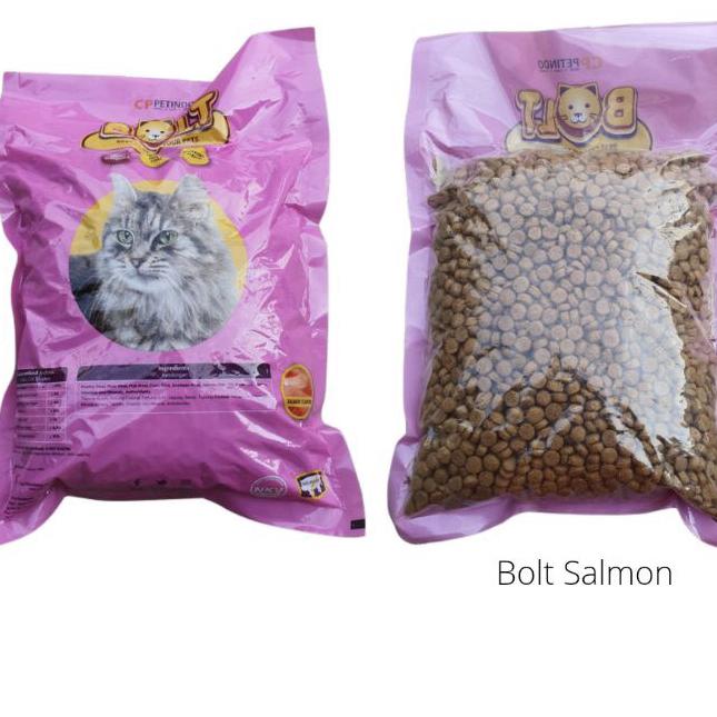 bolt salmon 800gr - makanan kucing bolt salmon 800gr - Shop | Tokopedia