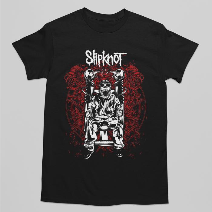 Jual Baju Kaos Band Slipknot - 05 | Cotton Combed T-Shirt - Hitam ...