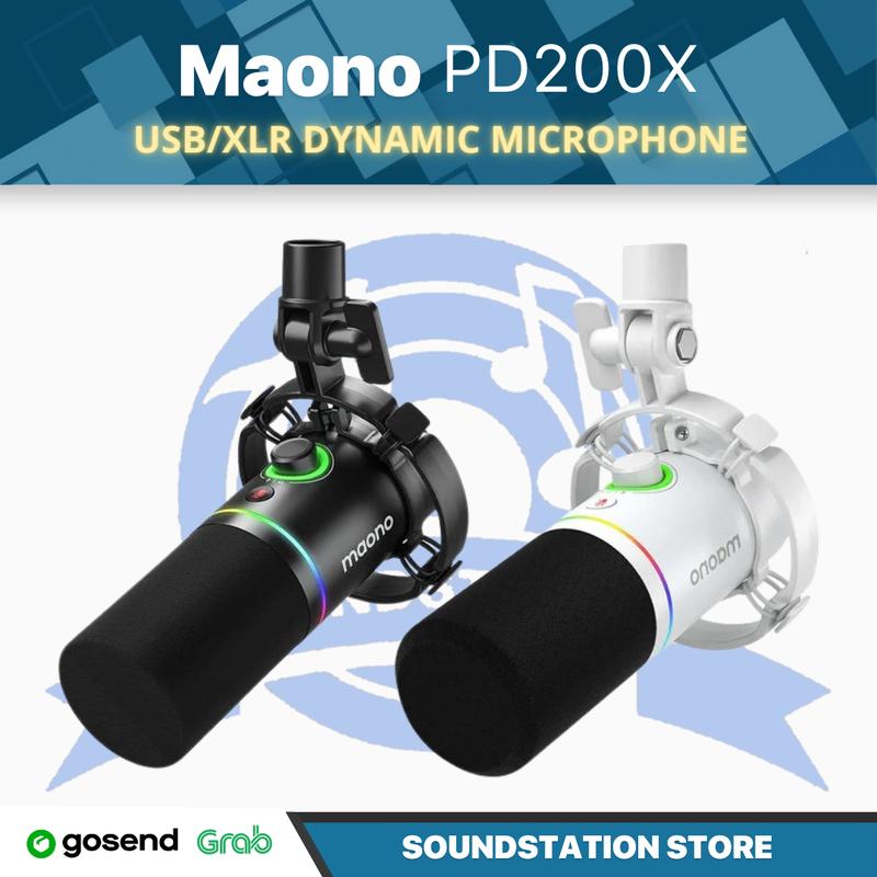 MAONO PD200X USB / XLR Dynamic Microphone | Gaming Podcast PD200 - Shop ...
