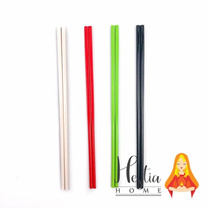 Jual Sumpit Melamin Motif Polos Ulir Sumpit Mie Melamine Chopstick ...