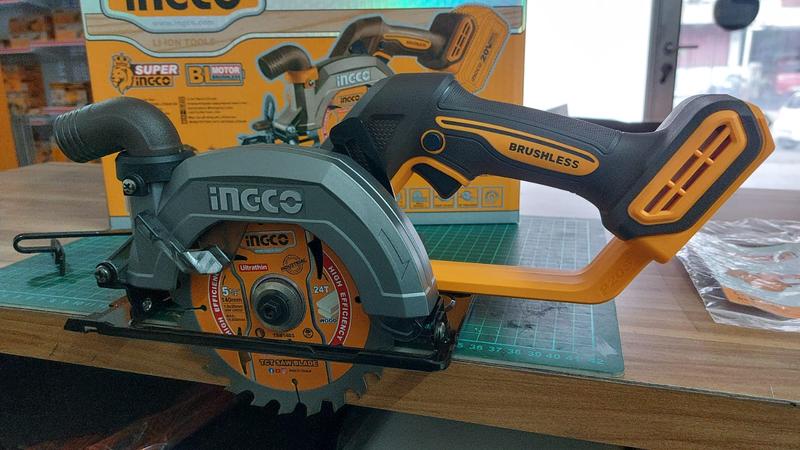 Cordless Circular Saw 5 1/2 Inch Brushless INGCO CSLI1402 UNIT ONLY ...