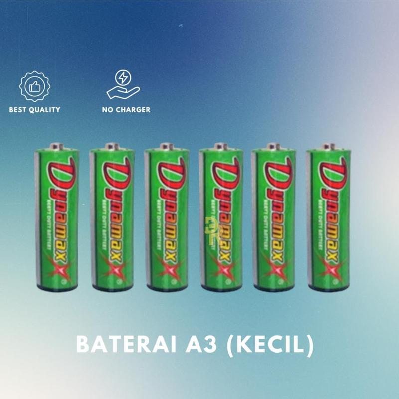 Dynamaxx hijau Baterai AAA satuan / batre aaa A3 batrai 1.5Volt Baterry ...