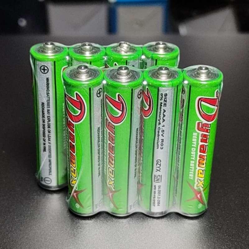Dynamaxx hijau Baterai AAA satuan / batre aaa A3 batrai 1.5Volt Baterry ...