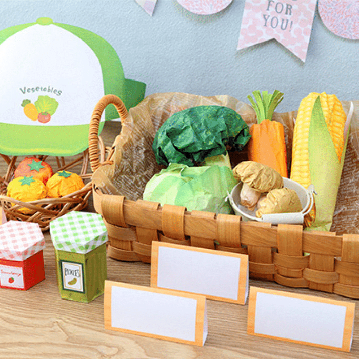 Jual Sayur Papercraft Vegetable Miniature Paper Craft Diorama Maket ...