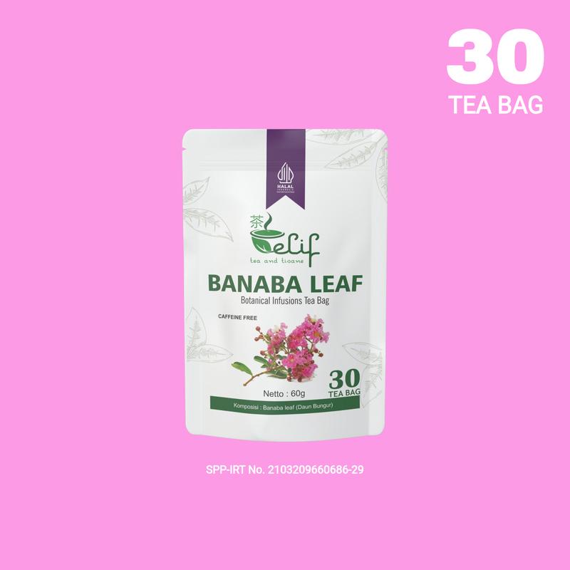 BANABA LEAF TEA for Diabetes : ISI 30 TEA BAG (30 HARI) - Shop | Tokopedia