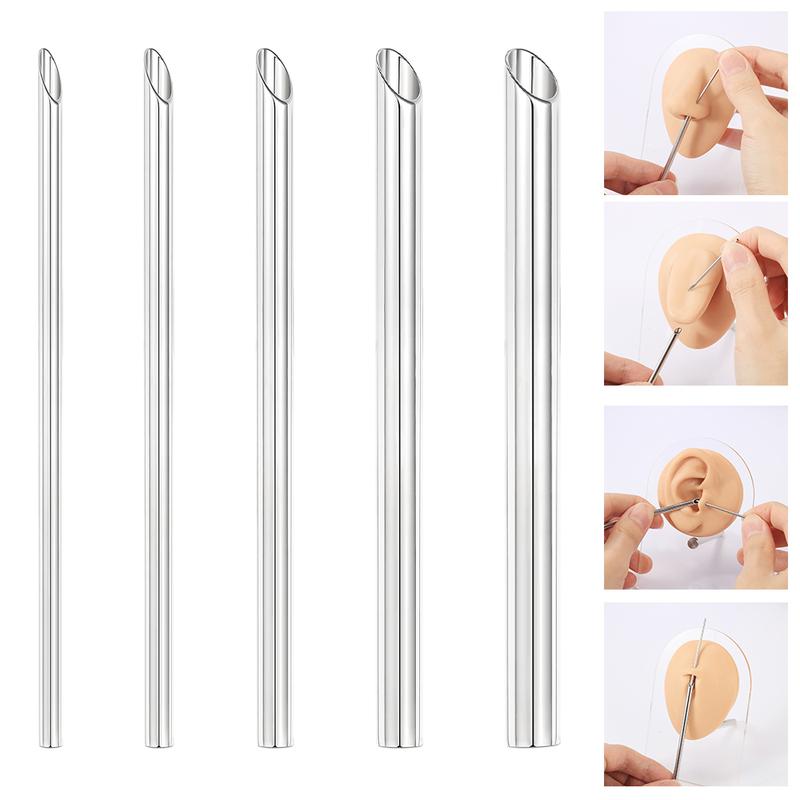 1 Piece 2/4/6/8G Stainless Steel Body Jewelry Piercing Receiver Holding ...