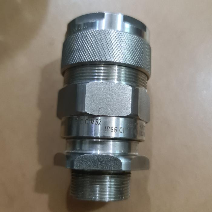 Jual Cable Gland Hawke 153 RAC C M32 Metric Stainless Steel Glen Kabel ...