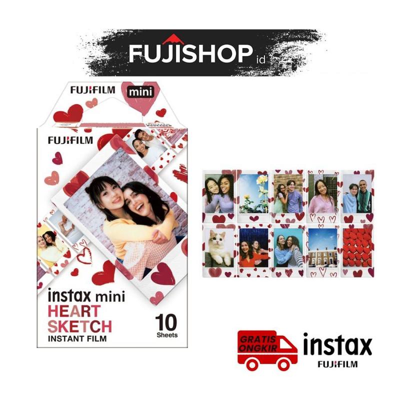 Instax Mini FIlm Heart Sketch Refill Instax Mini Original - Shop ...