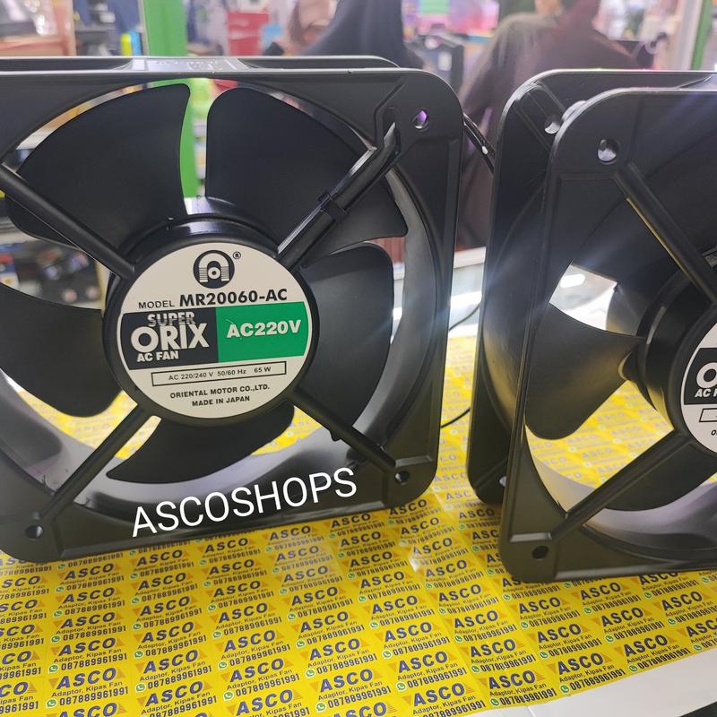 Kipas Fan panel ORIX AC 220V 20X20 CM ( 20 X 20 ) Ball bearing - Shop ...