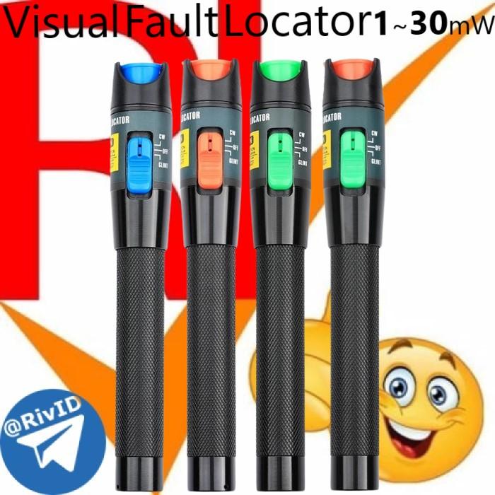 Jual VFL Fiber Optic Visual Fault Locator Senter Optik 1 5 10 20 30 mW ...