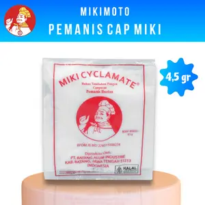 Miki cyclamate Extra Super 40 gram tingkat kemanisan 80 x manis gula ...