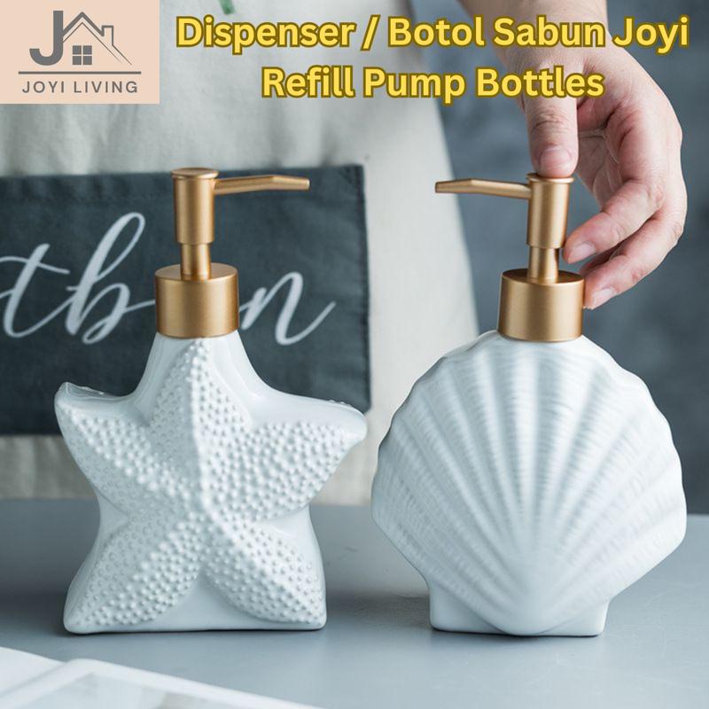 Refill Pump Bottle Ceramic Soap / Lotion Dispenser Botol Sabun - Shop ...