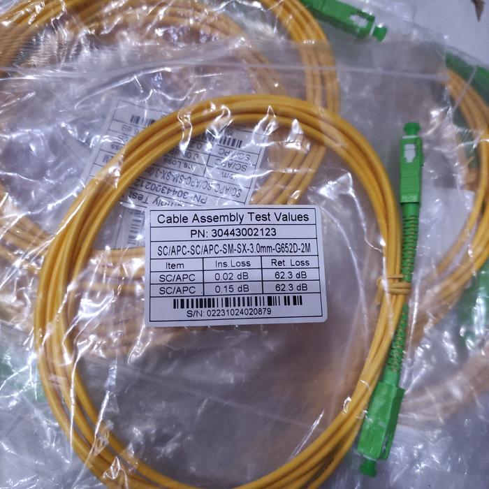 Jual patchcord patchcore sc apc hijau 1m 3m 5m - 1 meter - Kab. Bogor ...