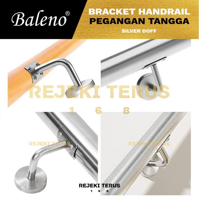 Jual Bracket Handrail Pegangan Tangga Stainless Tembok Dinding Wall ...