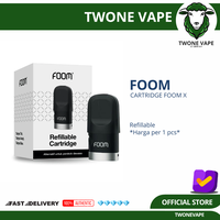 Jual Cartridge Foom X Refillable Pod Replacement / Catridge Foom Pod X ...
