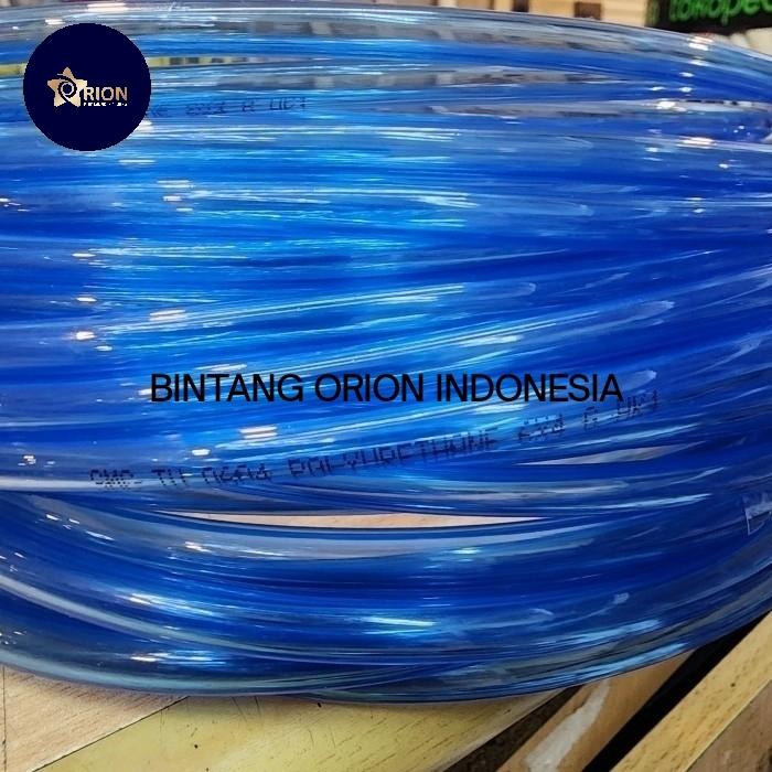 Jual SELANG PU (POLYURETHANE) SMC BIRU TRANSPARANT TU0425 4X2.5MM ...