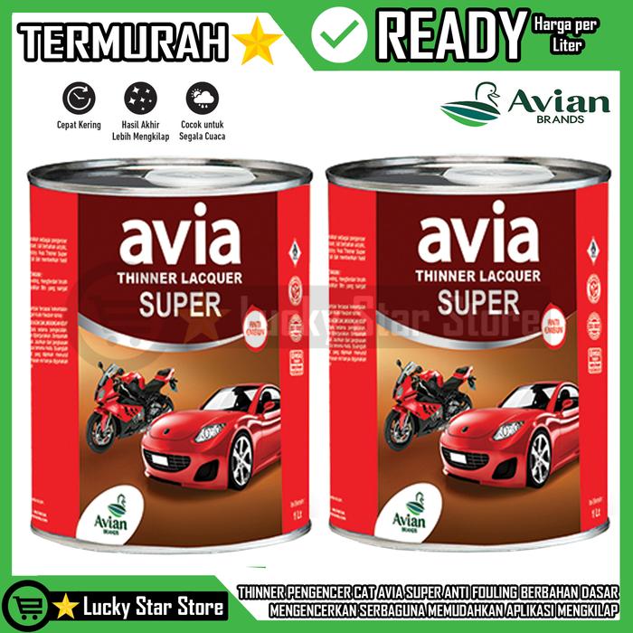 Jual THINNER PENGENCER CAT AVIA SUPER ANTI FOULING BERBAHAN DASAR ...