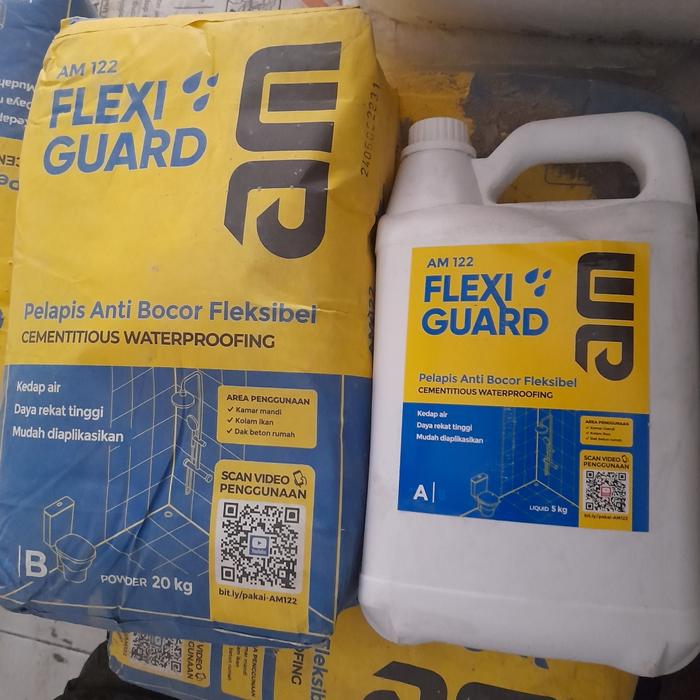 Jual Am 122 Waterproofing 25kg Set 20kg semen+5kg Cairan - Jakarta ...