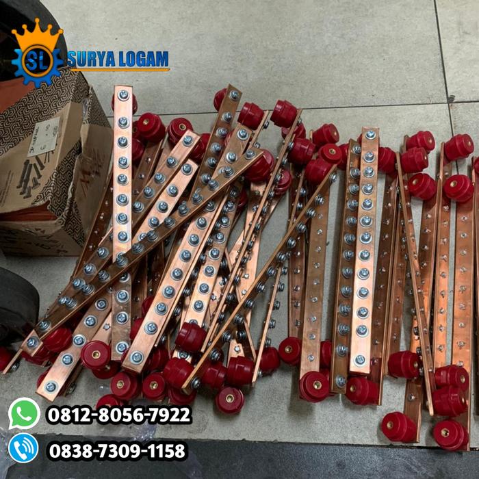 Jual busbar tembaga 4mm x 20mm x 250mm Busbar custom - Jakarta Barat ...