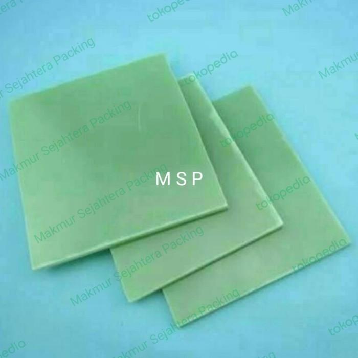 Jual Resin Hijau Lembaran G10 (Epoxy Resin Sheet) 2mm x 30cm x 30cm ...