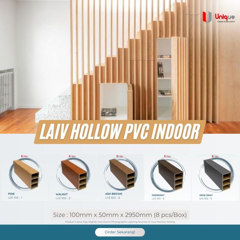 Hollow LaiV 10 x 5 cm PVC Kisi Kisi Partisi Pembatas Ruangan - Shop ...