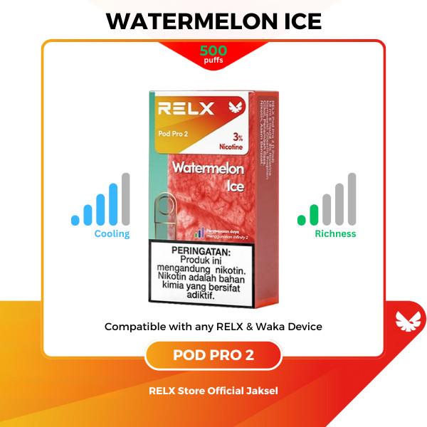 Jual RELX Pod Pro 2 - Watermelon Ice 5% (isi 1 Pod) - Jakarta Selatan ...