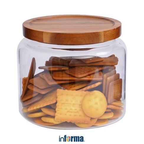 Informa 4 ltr Geor Stoples Kaca Jar Tempat Simpan Snack Dan Permen ...