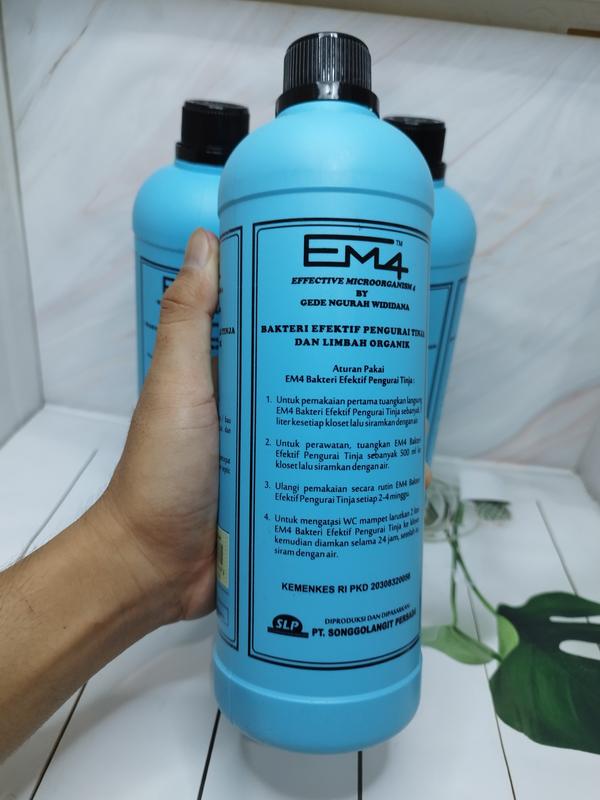 Obat Penghancur Tinja Septic Tank / EM4 Biru Bakteri Pengura - Shop ...