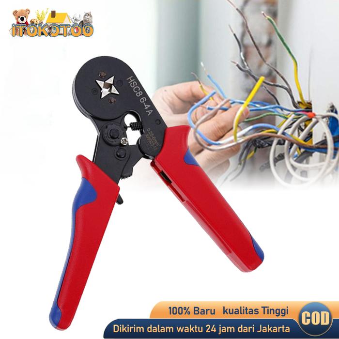Jual Tang Crimping Alat Tangan Terminal Tabung Lengan Ferrule Kit ...