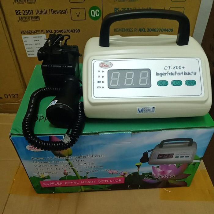 Jual Fetal Doppler Lotus LT800+ / Doppler Portable Alat cek detak ...