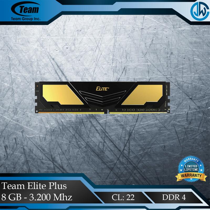 RAM Team Elite Plus, 8GB DDR4 3200Mhz - Shop | Tokopedia