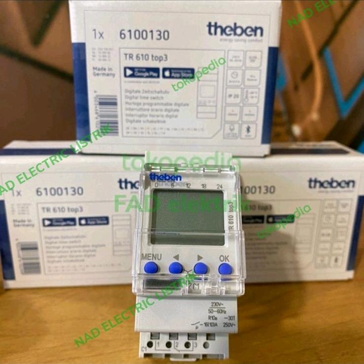 Timer Digital THEBEN TR 610 TOP 3 ORIGINAL - Shop | Tokopedia